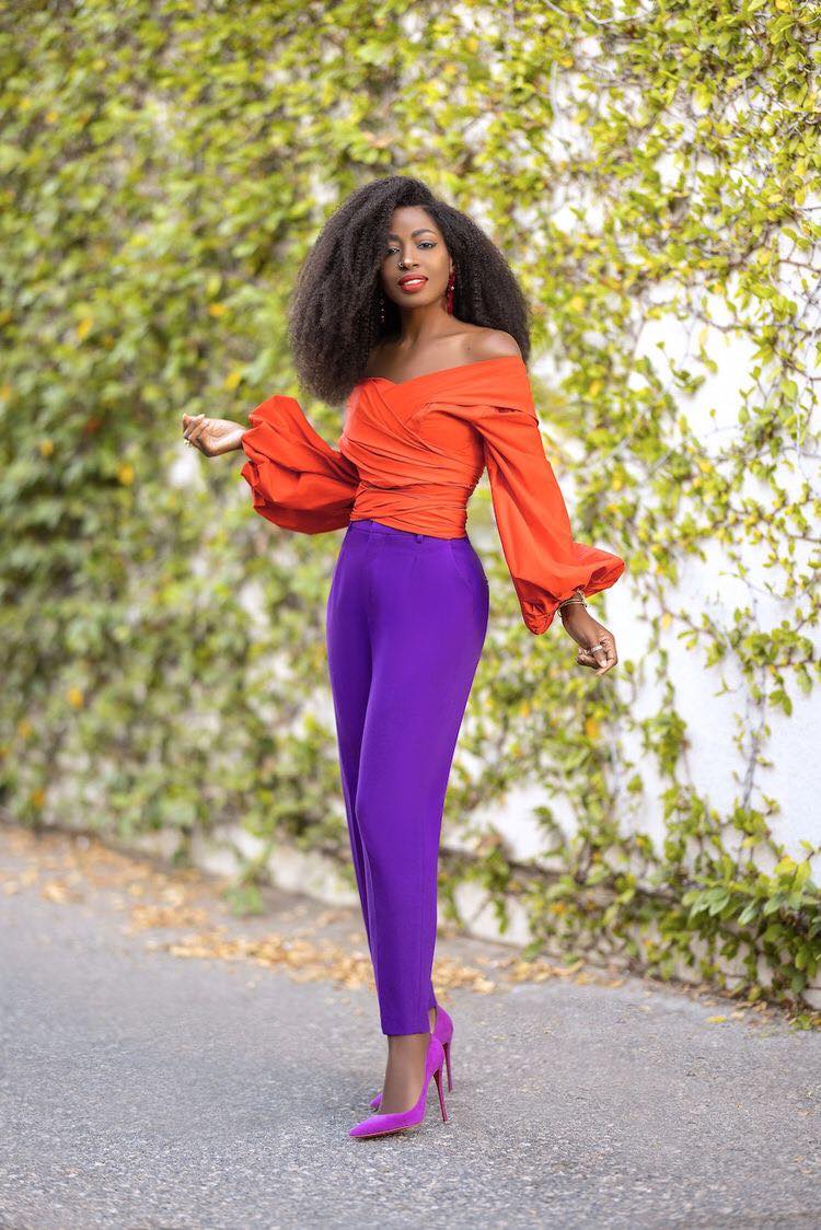 Ideas para combinar tus prendas en color morado. - Yo Utilísima